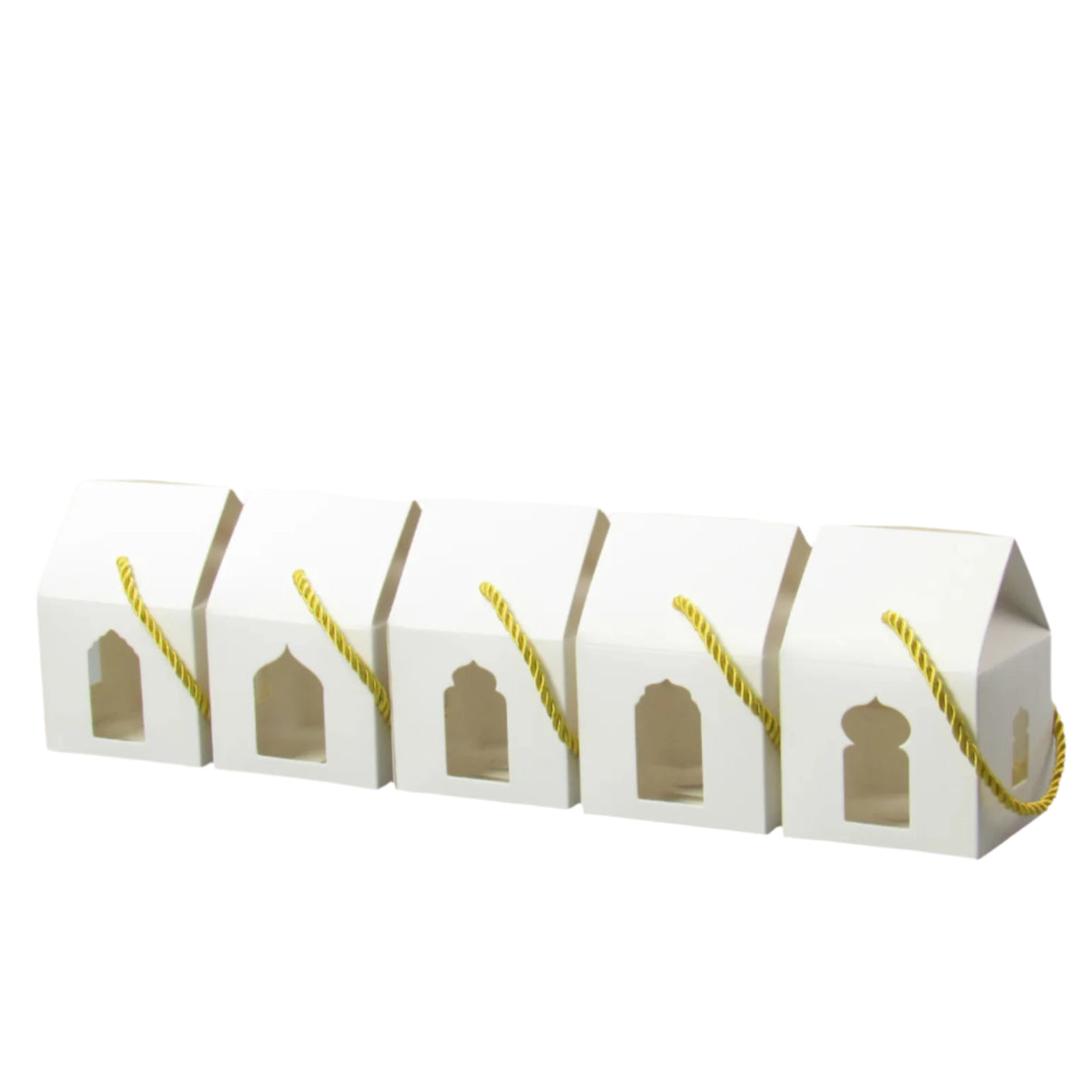 Set of 10 Little Mosque House Treat House Gift Boxes – Designed By Sanna