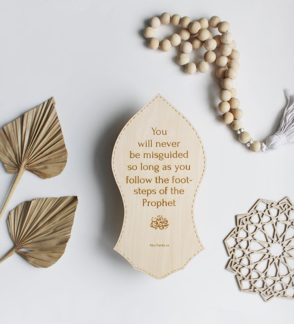 Footsteps of The Prophet sws Sandala Wall Decor – Designed By Sanna